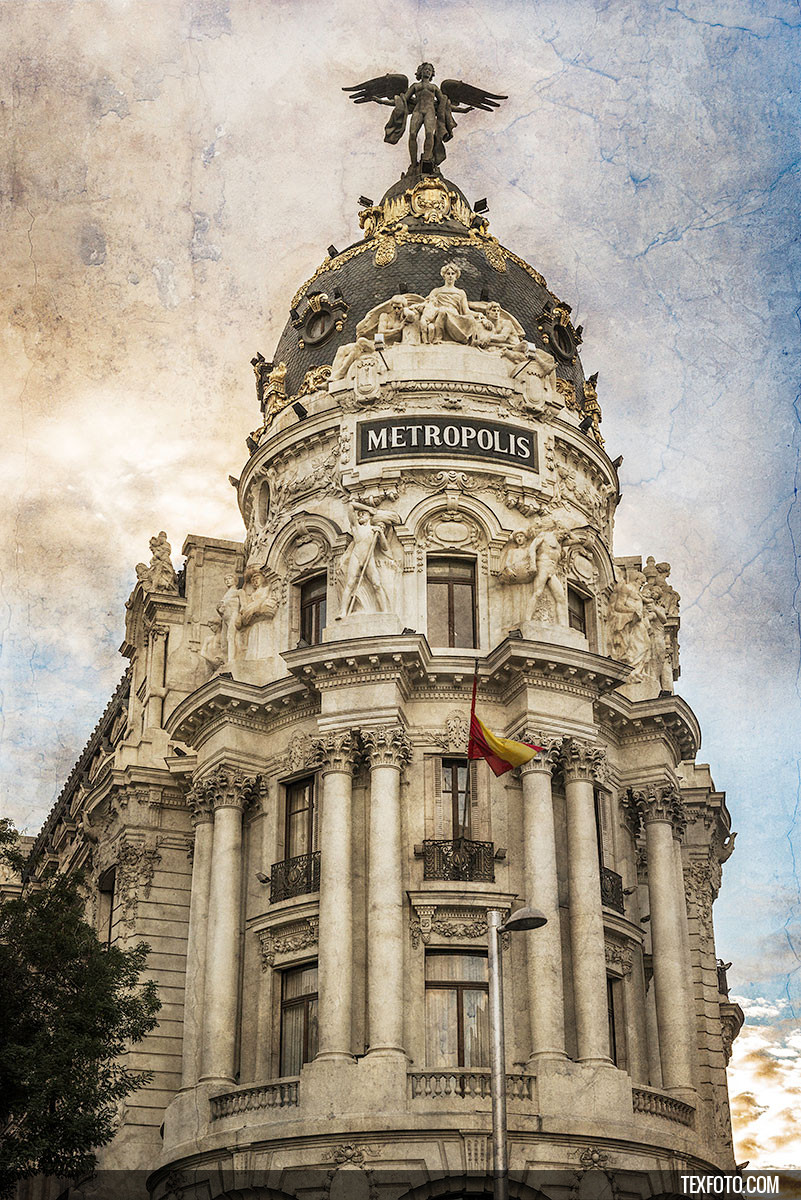 Cuadro Edificio Metropolis de Madrid nº02